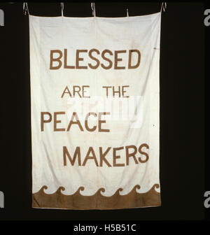 A banner from the suffrage movement, representing the fight for women's ...