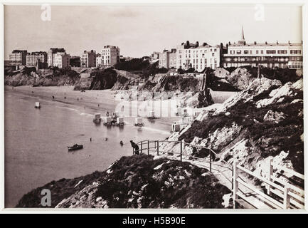 St. Katherine's Rock - Tenby Stock Photo - Alamy