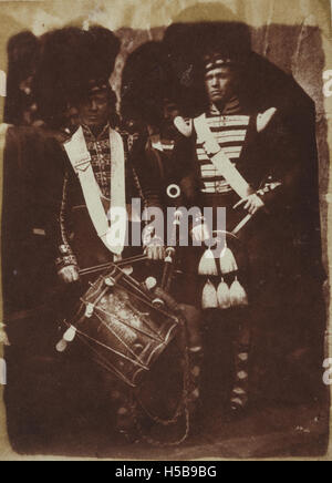 The 92nd Gordon Highlanders, a Scottish regiment, are seen here at ...