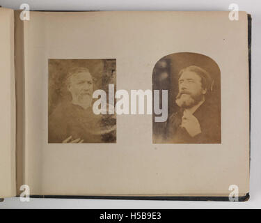 Robert Browning, a prominent English poet, is captured in this portrait ...