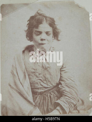 Portrait of a patient, Surrey County Asylum Stock Photo - Alamy