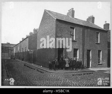 A historical photograph of the Boundary Street Area, including Crozier ...