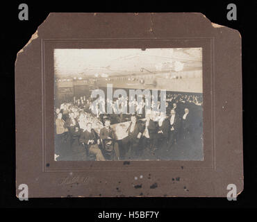 The photograph captures a key moment in military aviation history ...