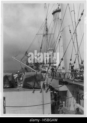 Royal Australian Navy vessels in port at Garden Island,Sydney including ...