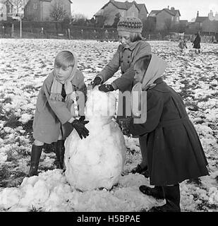 Snow scenes at Oswestry Infant School in Oswestry, showcasing the ...