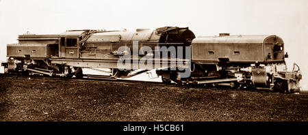 LNER Steam locomotive engine No 246 Morayshire Stock Photo: 26021105 ...