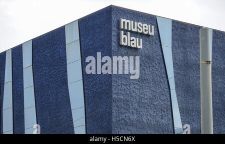 Famous Museu Blau in Barcelona - natural science museum Stock Photo - Alamy