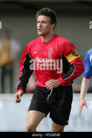 Lee Burns - East Thurrock United Football Club - 20/08/06 Stock Photo ...