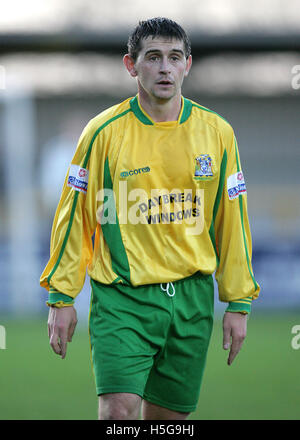 Scott Canham - Thurrock Football Club - 27/01/07 Stock Photo - Alamy