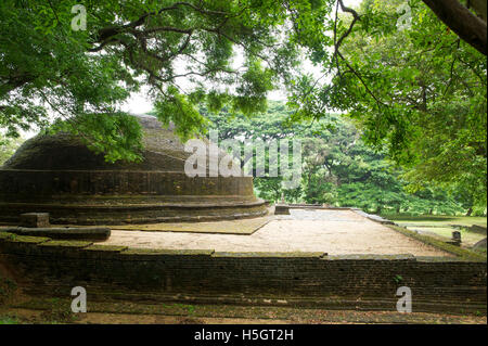 Dambulla Somawathiya Stupa, built by King Walagamba in the 2nd century ...