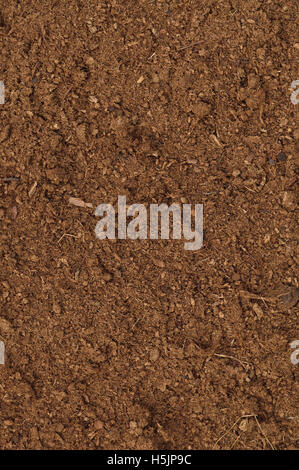 Peat Turf Macro Closeup, large detailed brown organic humus soil ...