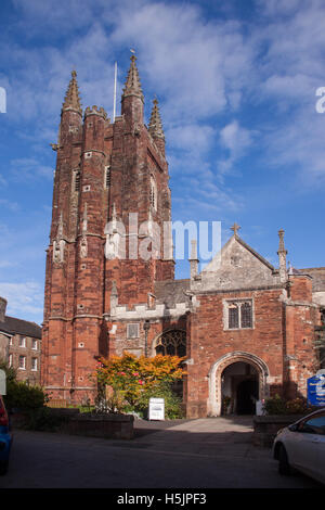 St Mary's church Totnes devon uk Stock Photo - Alamy