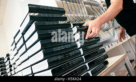 Cable modem testing and servicing on a test bench Stock Photo - Alamy