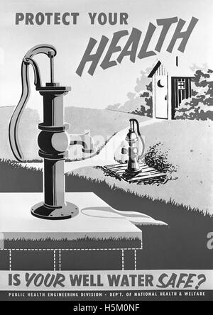 This is a Department of Health poster from Alberta, Canada, likely from ...