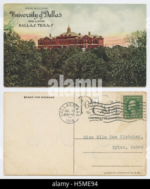 Main Building, University of Dallas, Oak Lawn, Dallas, Texas Stock ...