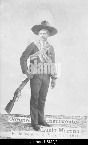 Mexican soldiers during the Mexican Revolution, featuring General Lucio ...