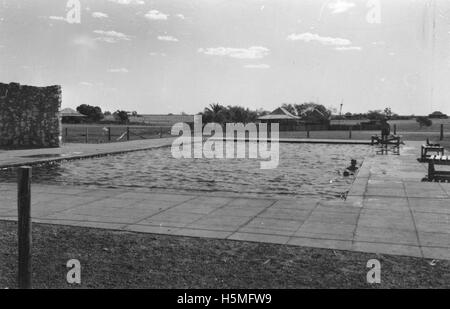 Normanton Swimming Pool ca1953 Stock Photo - Alamy