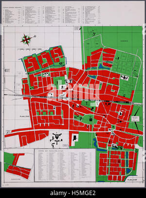 The town of Heiloo, located in the Netherlands, is depicted in a ...