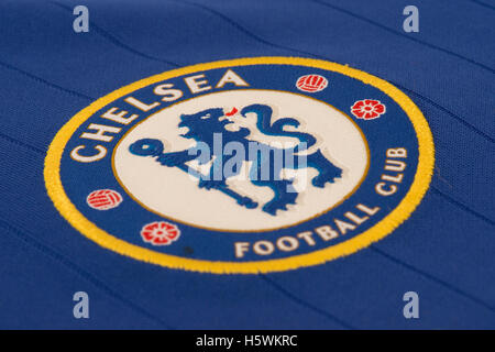 Chelsea Football Club logo badge on the Chelsea FC Women’s 2019/2020 ...