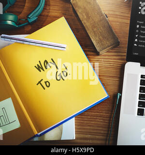 Way To Go Excellent Concept Stock Photo - Alamy