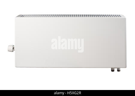 heating battery radiator isolated on white Stock Photo - Alamy