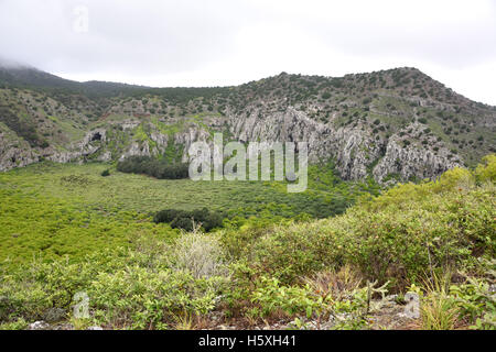 Cricket Valley taken from the Devil's Ashpit Road looking towards Green ...