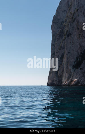 Sardinia Coastline: Rocks and Cliffs near Sea, Italy Stock Photo - Alamy
