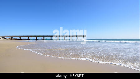 Shark Rock Pier at Port Elizabeth, Eastern Cape, South Africa Stock ...