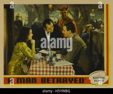 Betrayed - Movie Poster Stock Photo - Alamy