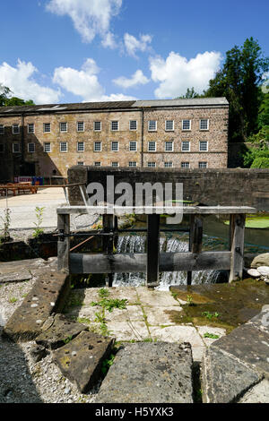 Arkwright's Mill, Cromford, Derbyshire, Peak District UK Stock Photo ...