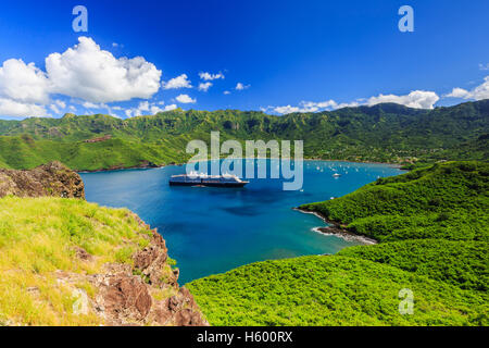 Taiohae, Nuku Hiva, Marquesas; French Polynesia; South Pacific Stock ...