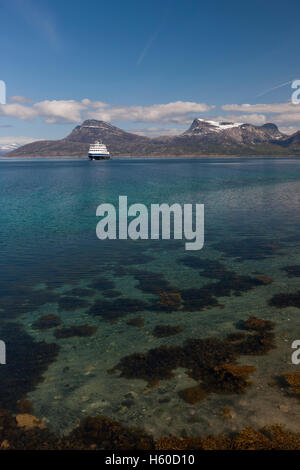 Bognes ferry terminal for the short trip to Skarberget and Narvik. Mix ...