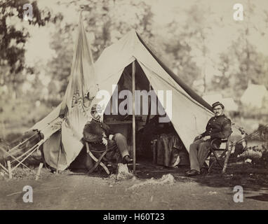 A portrait of Captain Thomas Alexander of the 80th New York Infantry ...