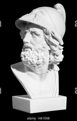 Marble statue of Pericles in Athens. Pericles was a Greek politician ...