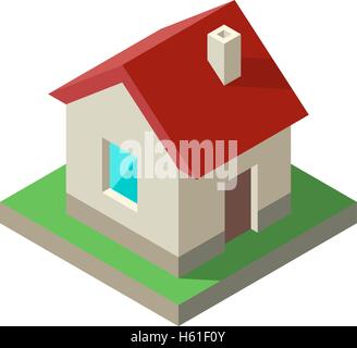 Roof house icon isometric vector. Repair construction. Frame ...