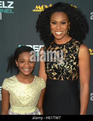 Alena Pitts and Priscilla Shirer arrives at the 24th Annual Movieguide ...