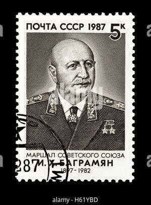 Marshal of the Soviet Union Ivan Bagramyan 1897 1982 Soviet military ...