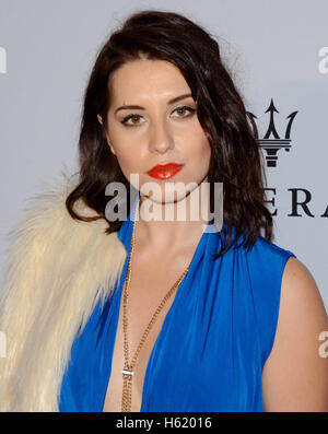 Aleksandra August arrives at the Oscar Salute Hosted By Kevin Hart ...