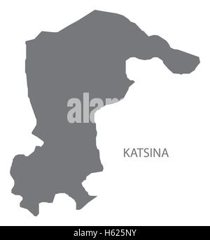 Map of Katsina, a province of Nigeria Stock Vector Image & Art - Alamy