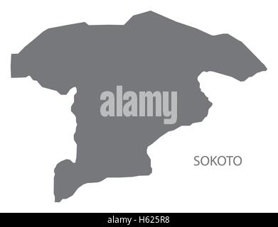Map of Sokoto, a province of Nigeria Stock Vector Image & Art - Alamy