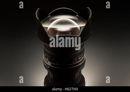Wide angle lens 14mm studio shot Stock Photo - Alamy