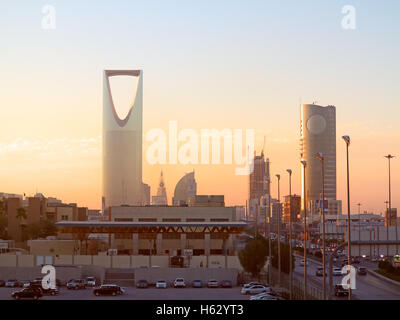 Sunset over Riyadh; Riyadh, Saudi Arabia Stock Photo - Alamy