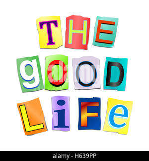 Good life concept Stock Photo - Alamy