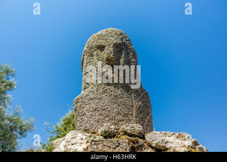 Amazing prehistoric statues in the Corsica hills - 4 Stock Photo - Alamy