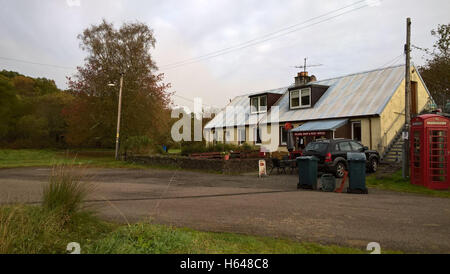 Dalavich Dial Abhaich Forest Village Argyll and Bute Stock Photo - Alamy