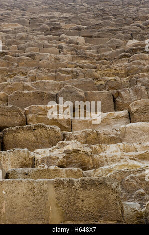 Stairs of the Great Pyramid of Giza Stock Photo - Alamy