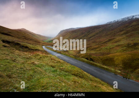 The Northern Lights at Glengesh Pass in Co. Donegal, Ireland Stock ...