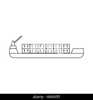shipbuilding industry sign icon, ship repair and steel construction ...