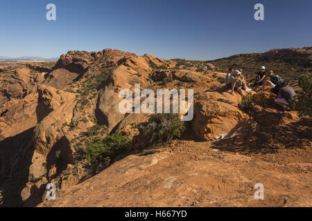 Upheaval Dome at Canyonlands NP in UT Stock Photo - Alamy