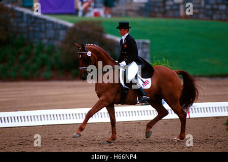 The Olympic Games, Atlanta 1996, Vicki Thompson (GBR) riding Enfant ...